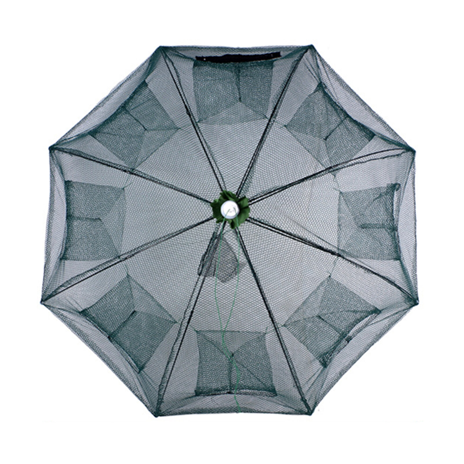 Удлиненная сетка для ловли рыбы, складная клетка для ловли рыбы, приманка для рыбы, сетка для выкидывания, клетка для рыбы, сетка для вылова, тип: зонтик/многоугольник (выбор), количество отверстий: 6/8/10/12/16/20 (выбор), вес упаковки: approx. 300-550