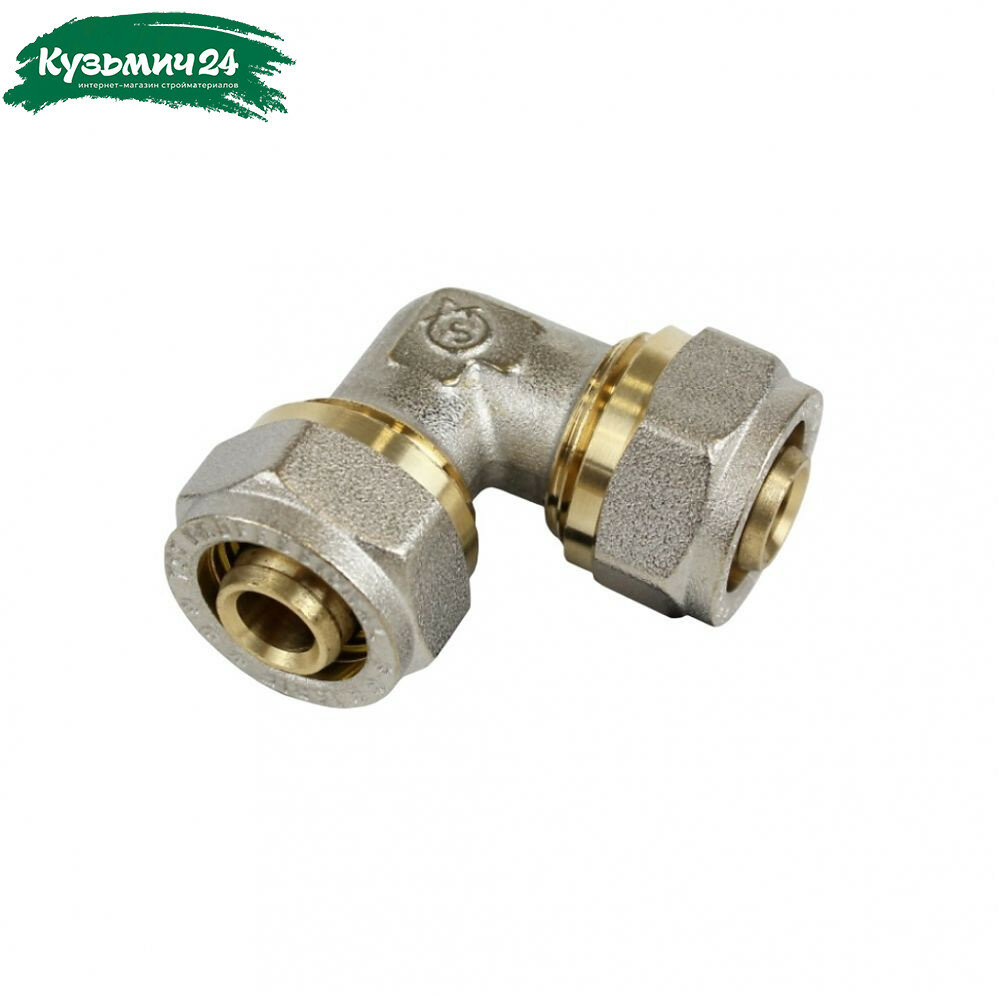 Угольник обжимной TST TST.251.20, 20х20 мм, цанговое соединение, для металлопластиковых труб