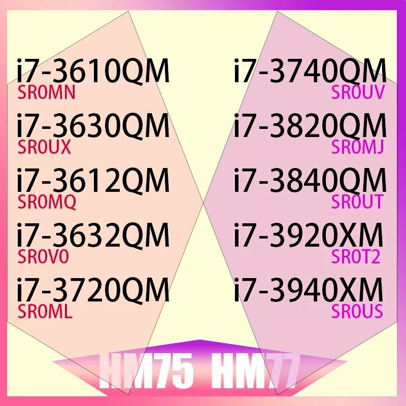 Процессор Intel Core i7 3630QM i7-3920XM