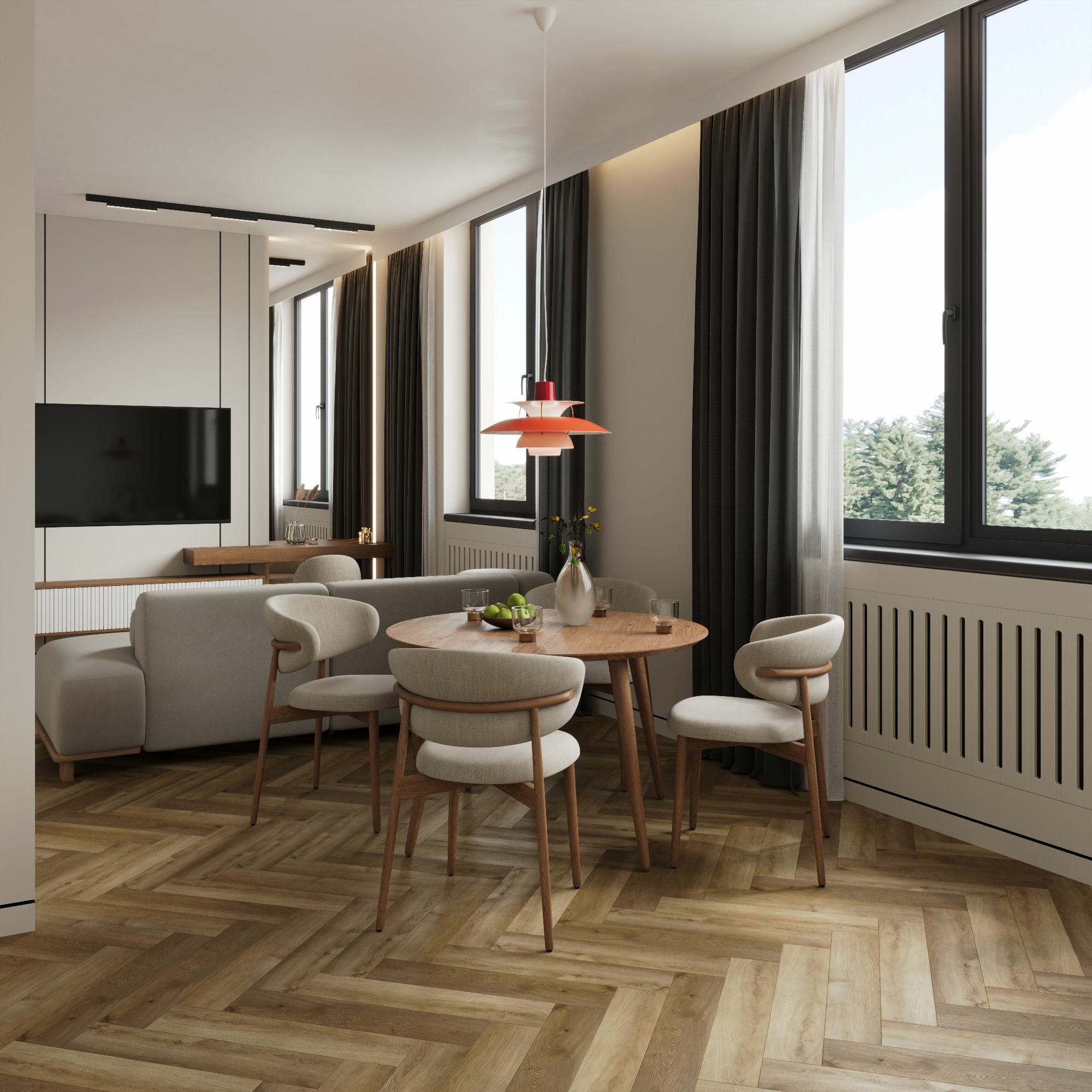 Кварц виниловый ламинат Floorwood Hentic 0,5 защ. слой 4 мм толщина Антикварное золото (1,31072 кв. м)