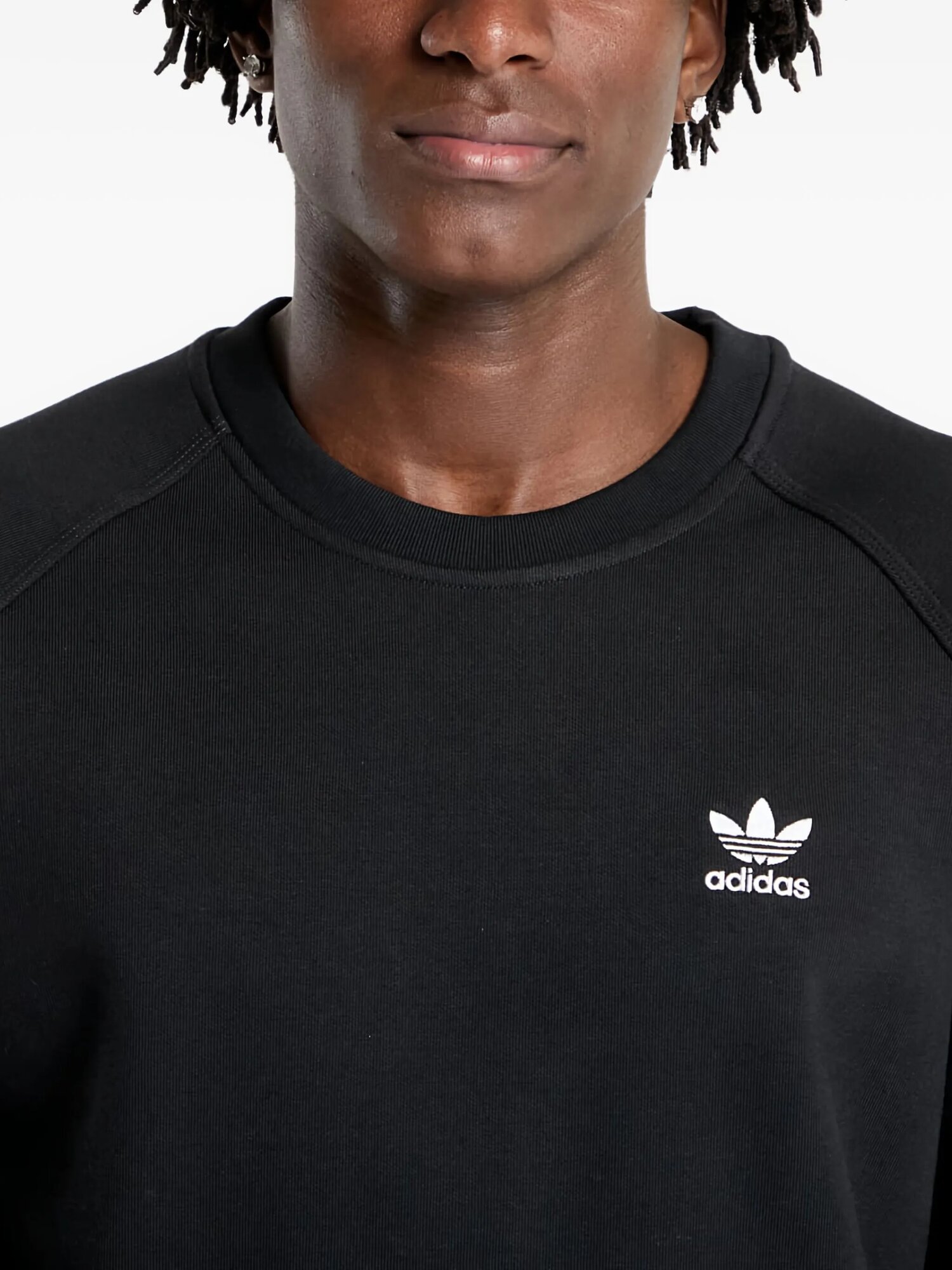 Толстовка adidas, размер 52 GER, , черный — фото 1