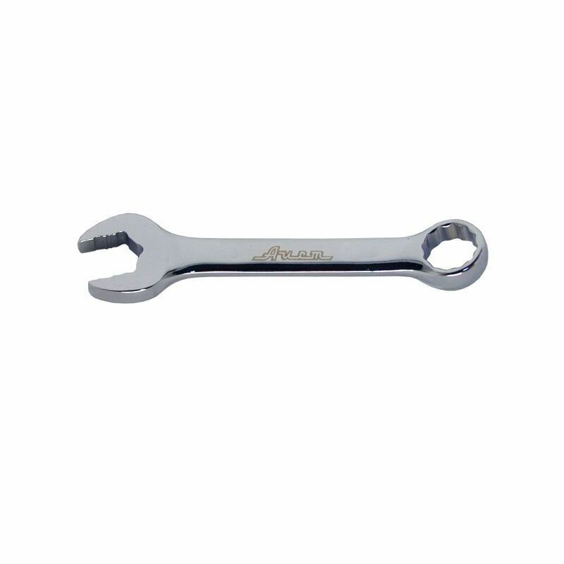 Ключ гаечный комбинированный 15 мм Non-Slip укороченный AIST 010515B-X рожково-накидной 15мм короткий