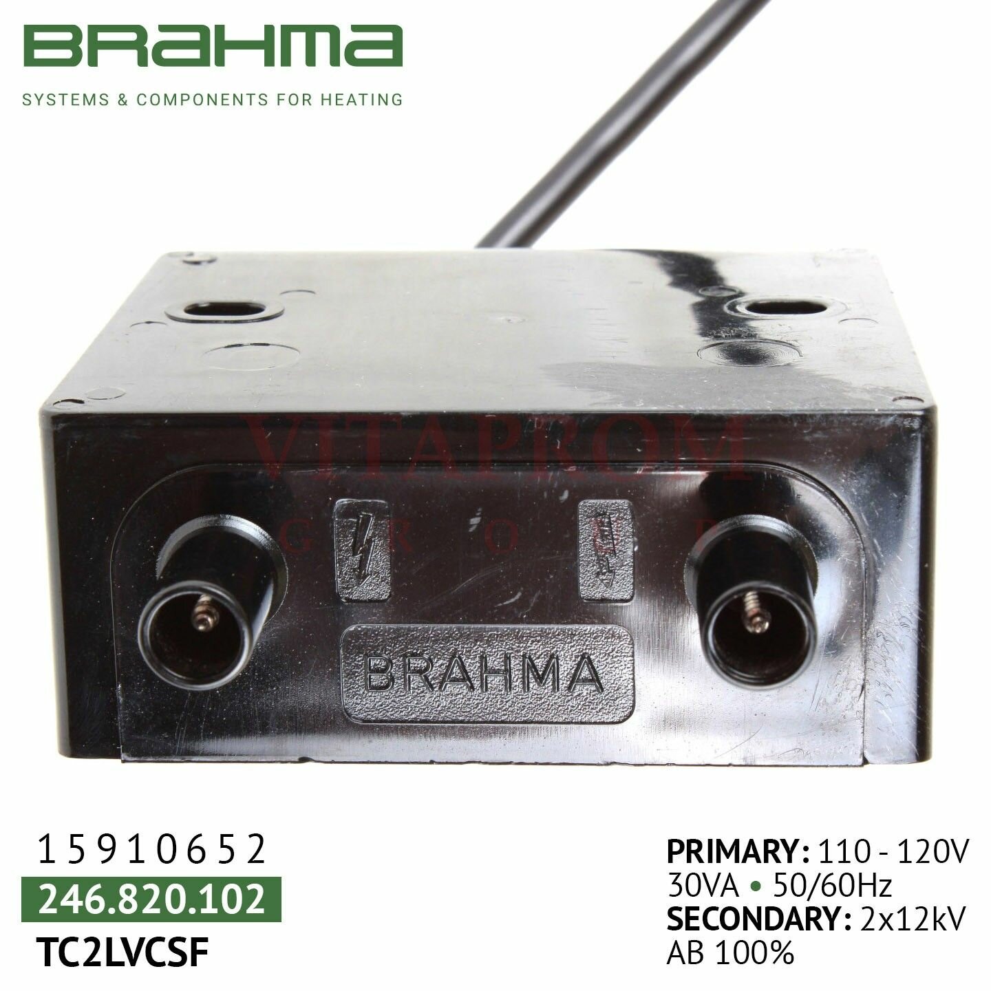 Трансформатор Brahma TC2LVCSF 110-120V, 15910652 — фото 1