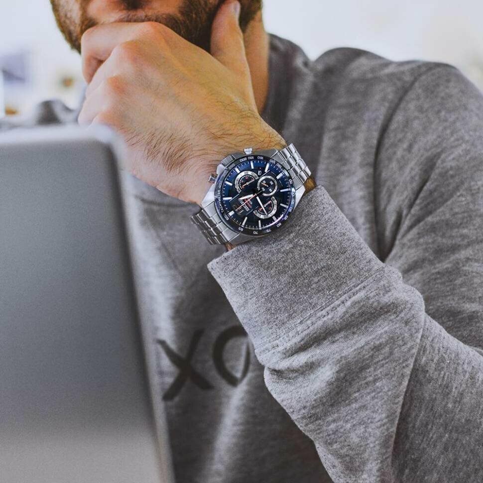 Наручные часы SEIKO, синий — фото 1