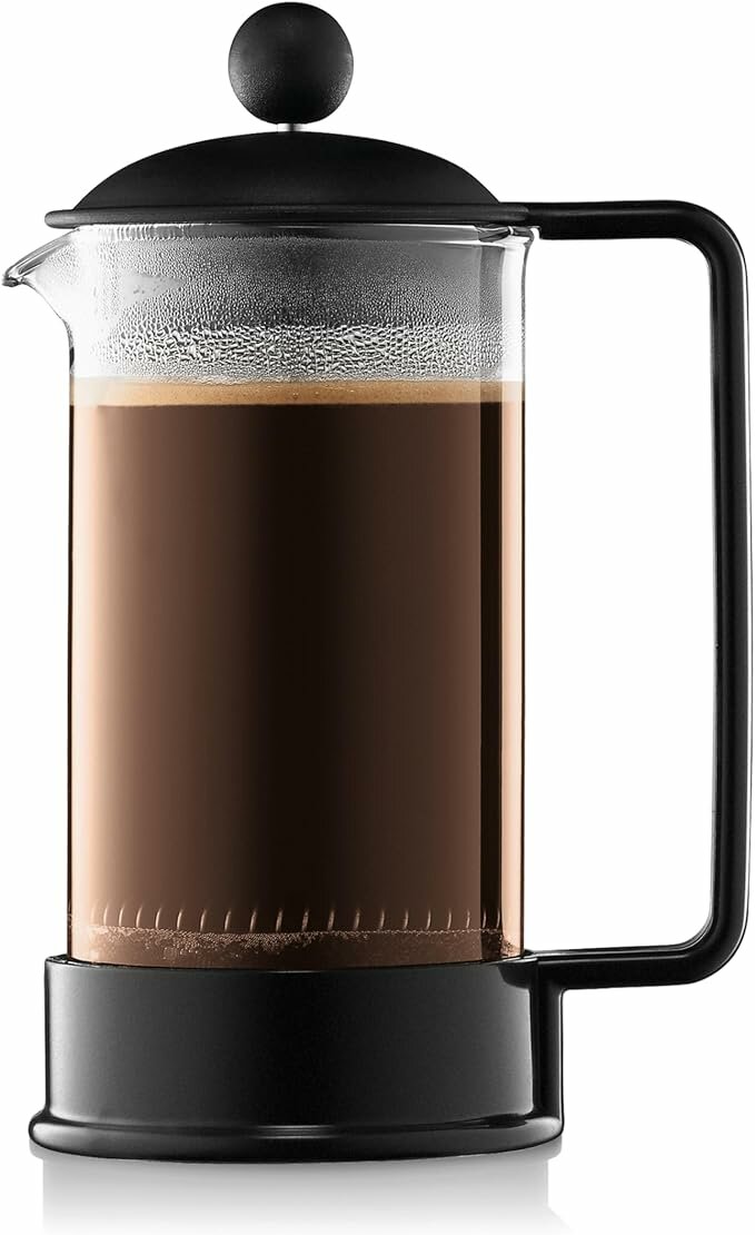 Френч-пресс Bodum BRAZIL 1543-01SA-10, 0.35 л, цвет черный