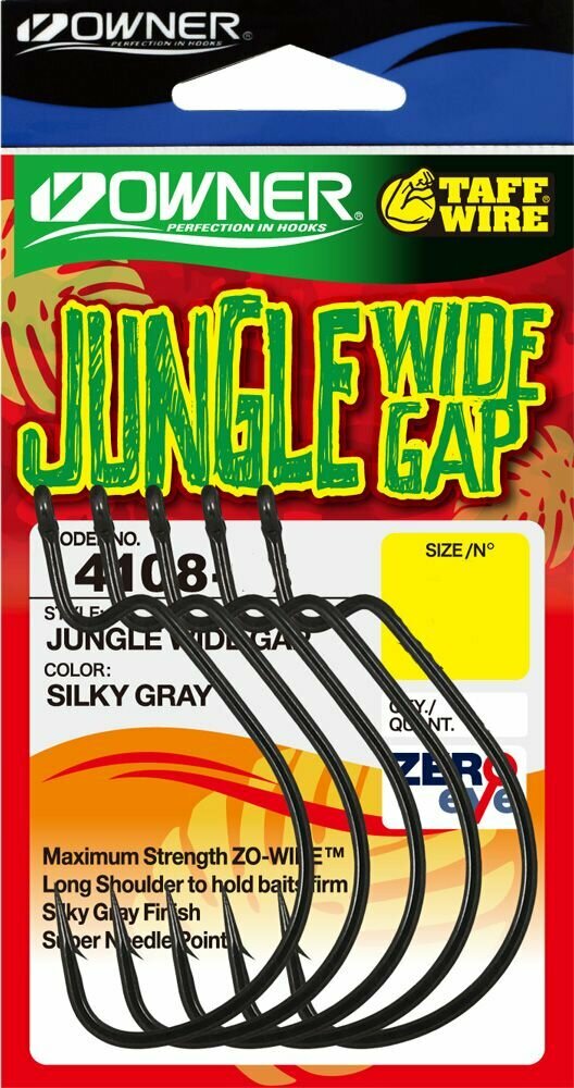 OWNER Крючок Jungle Wide Gap teflon №7/0 3шт