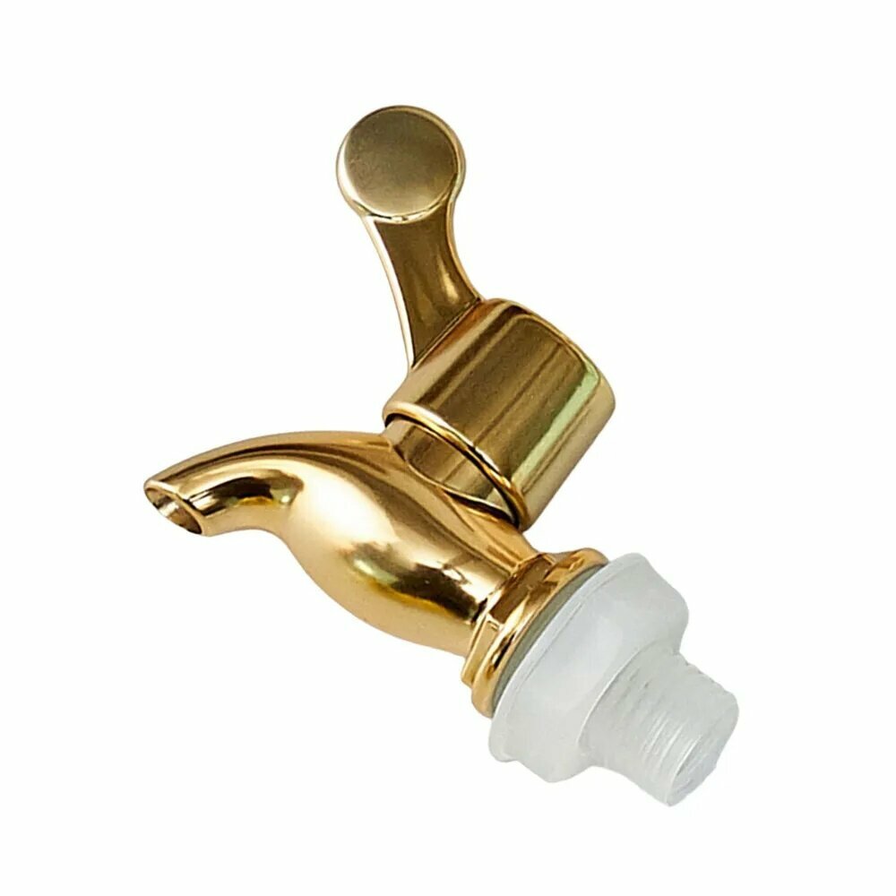 Золотой кран для винных бочек декоративный дома