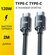 Видеокабель USB Type-C/USB Type-C, 2 м, черный