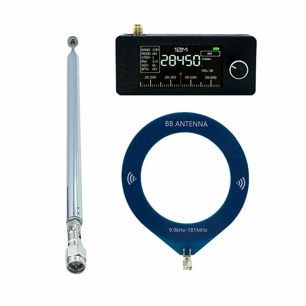 Карманный радиоприемник на чипе SI4732 С четким визуальным режимом USB LSB AM FM
