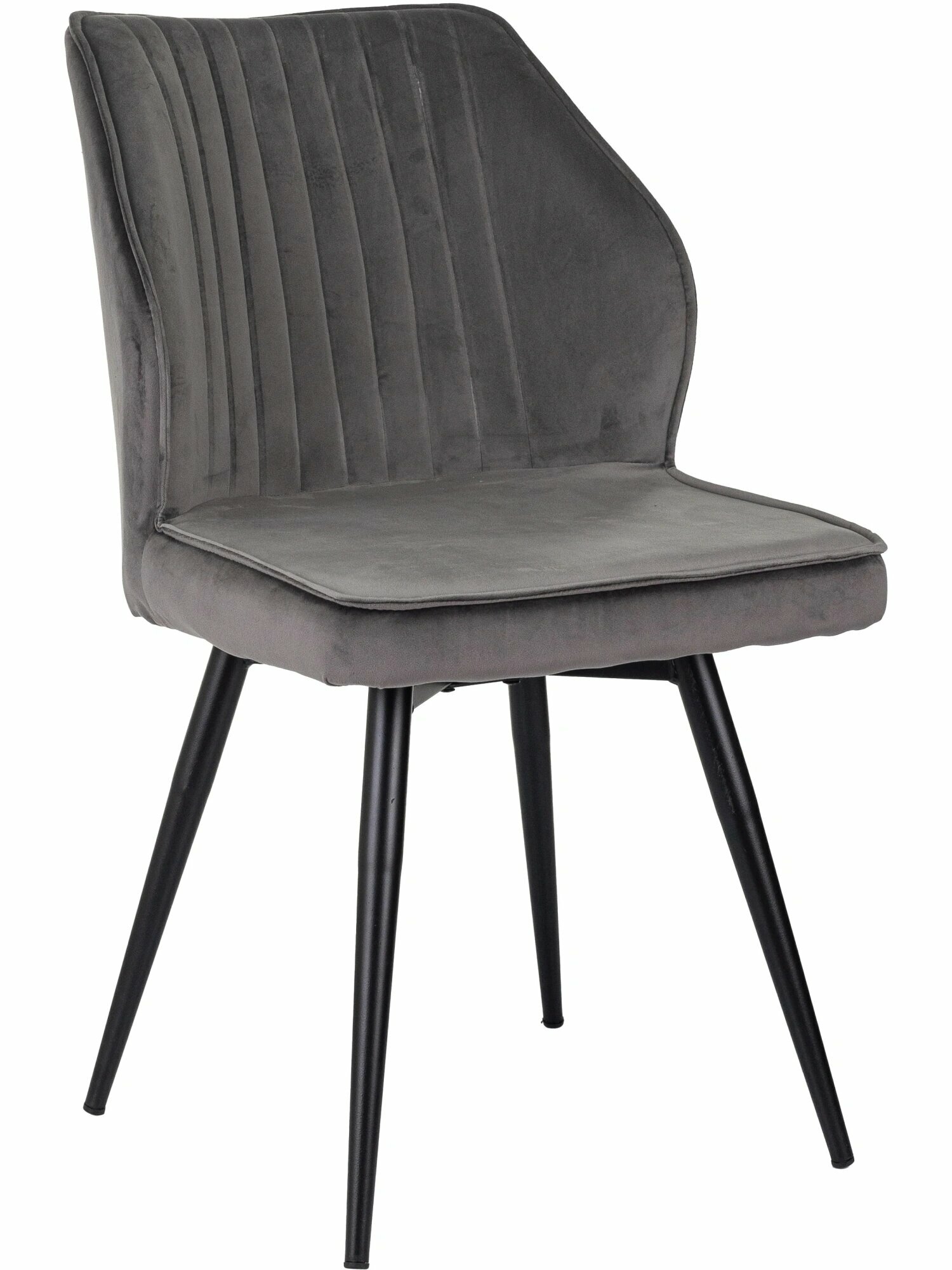 Стул Бюрократ CH-K5_SP, обивка: ткань, цвет: темно-серый, каркас: металл (ch-k5_1/sp/hl18)