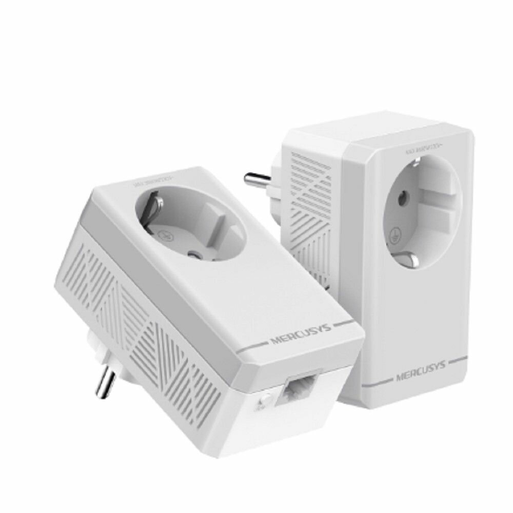 Mercusys MP300P KIT AV600 Комплект Powerline - адаптеров со встроенной розеткой