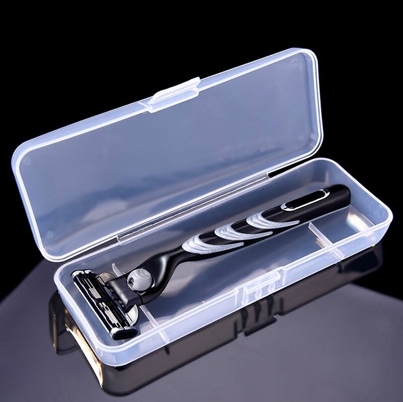 Футляр для бритвы прозрачный