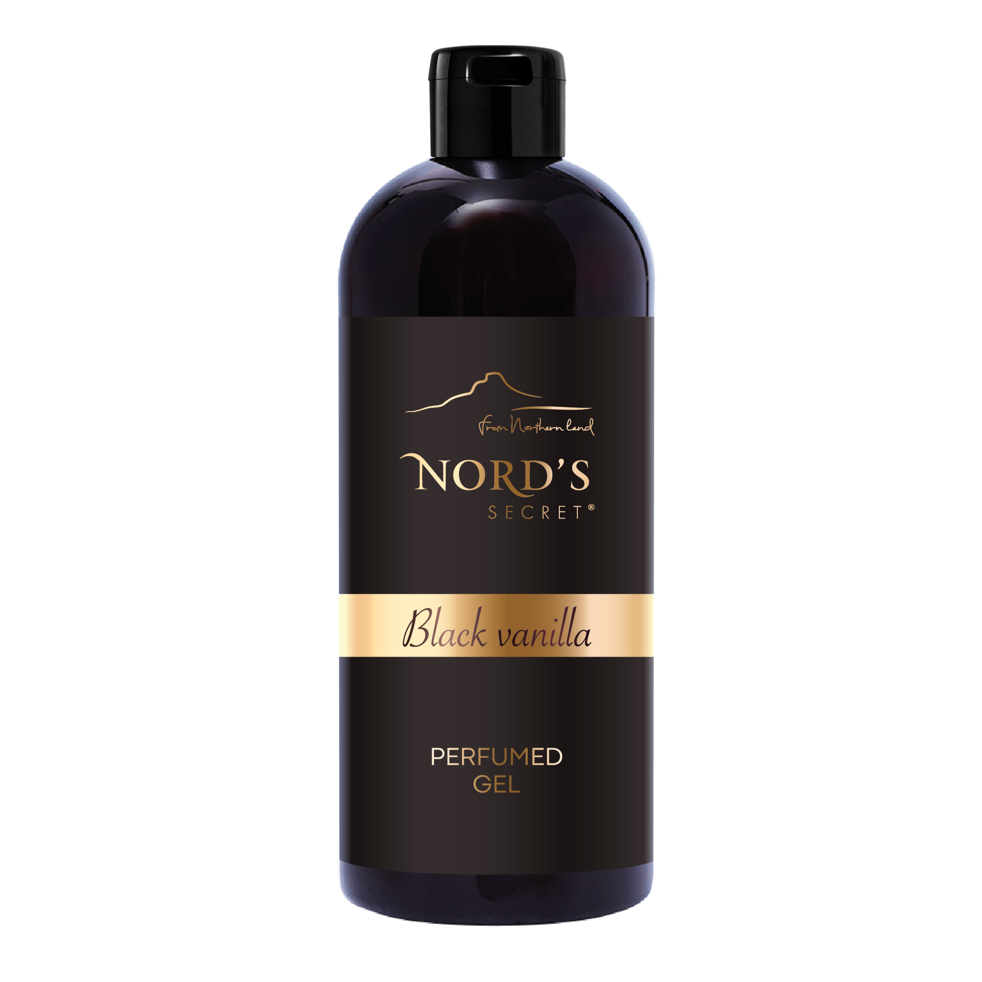 Парфюмированный гель для душа Nord's Secret Black vanilla 400мл