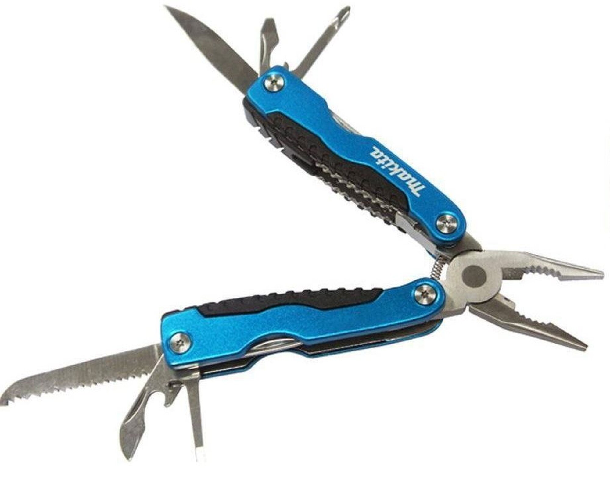 Мультитул Makita PGC120040, нож, многофункциональный, 9 инструментов, синий — фото 1