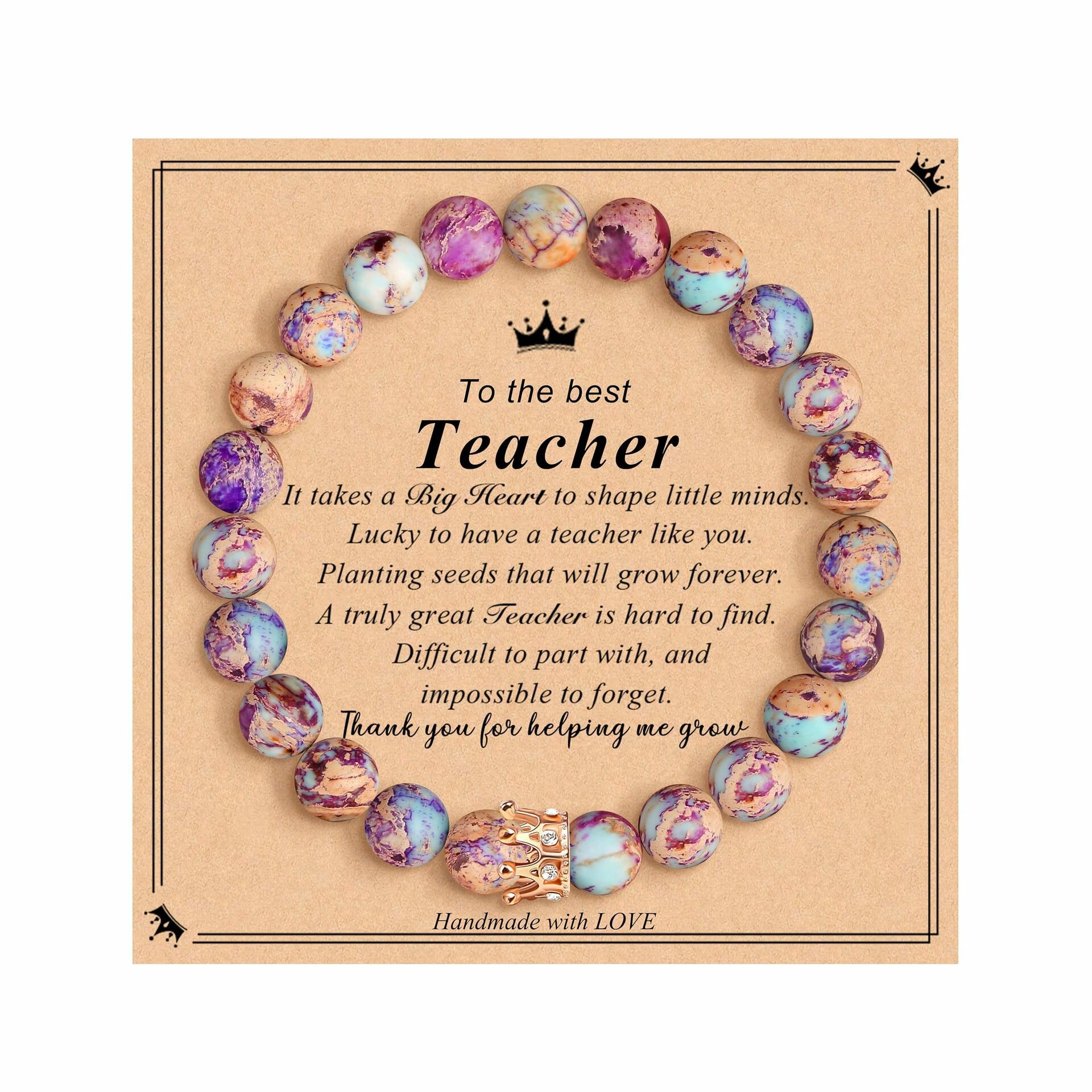 Браслет для гадания, YM Циркон Корона Империал Яшма Семья Удача