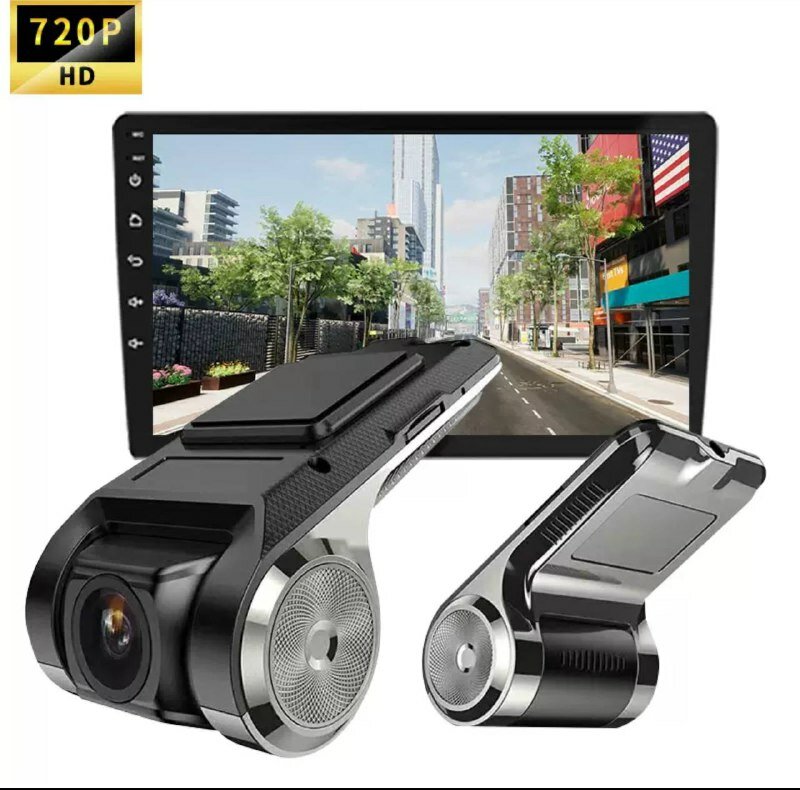 Видеорегистратор ADAS для магнитол на Android 1920x1080, угол обзора 170, адас регистратор