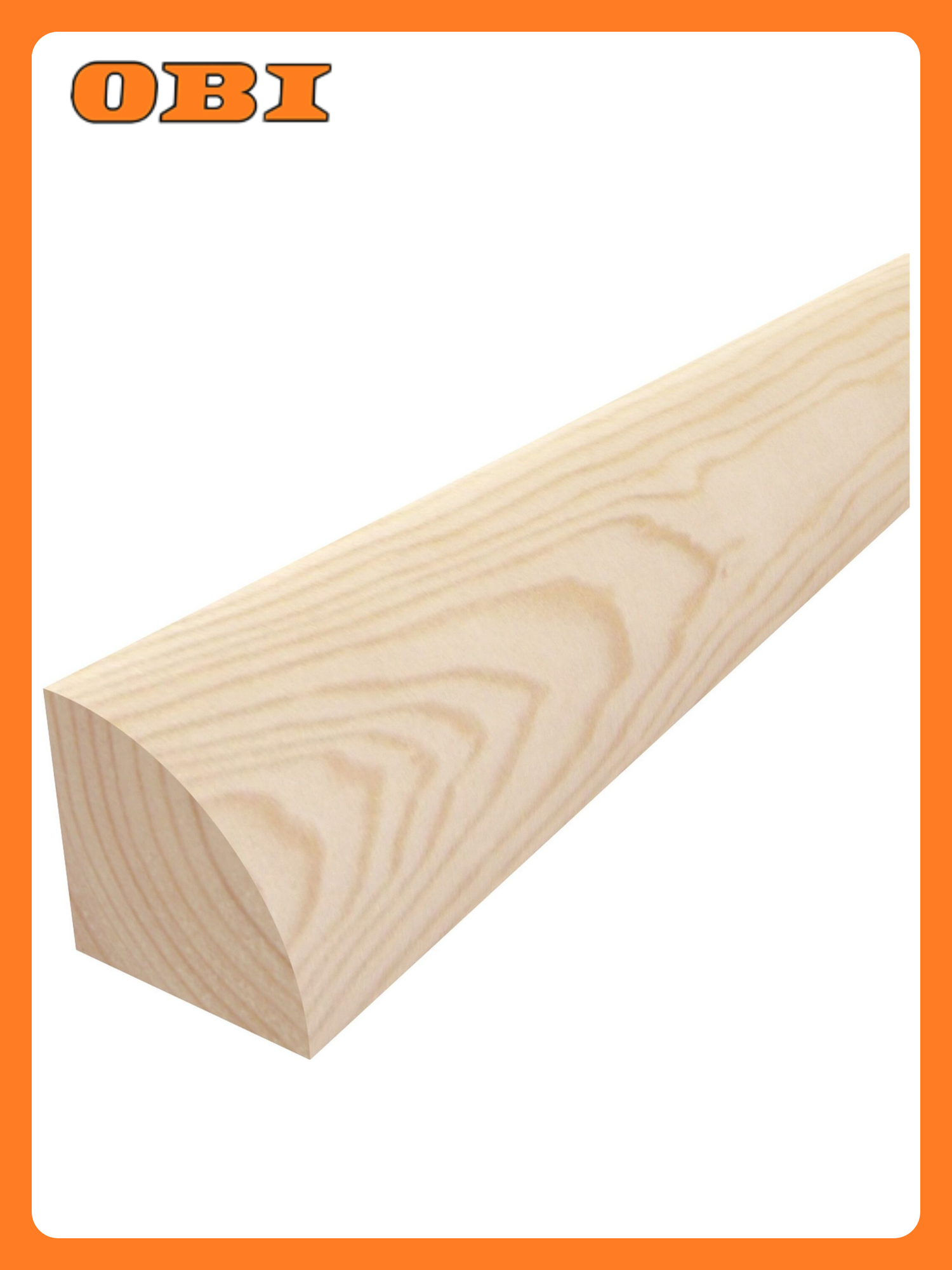 Штапик строганный хвоя сорт Экстра 2400х10x10 мм