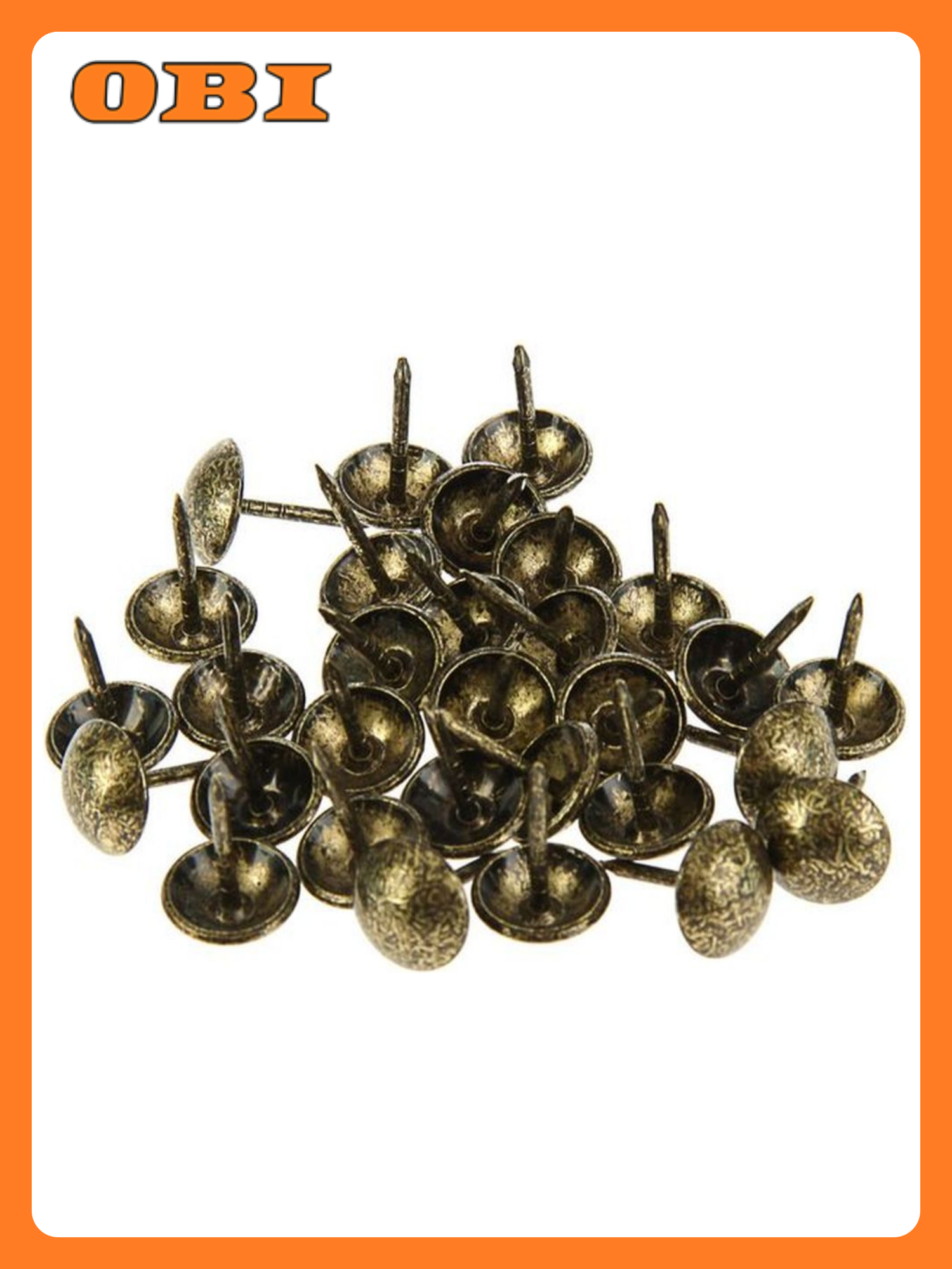 Гвоздь декоративный 11 мм 1,3х16 мм Антик 30 шт