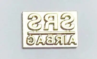 SRS подушка безопасности латунная форма автомобильная обивка логотип автомобиля штамп с надписью тиснение D19-D36 цена только за одну штуку D27 - 20.5X14mm