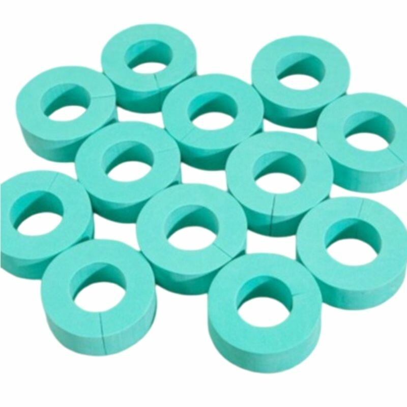 12 шт. / упак, С-образные волосы, вьющиеся пушистые не горячие волосы-зеленый-маленький