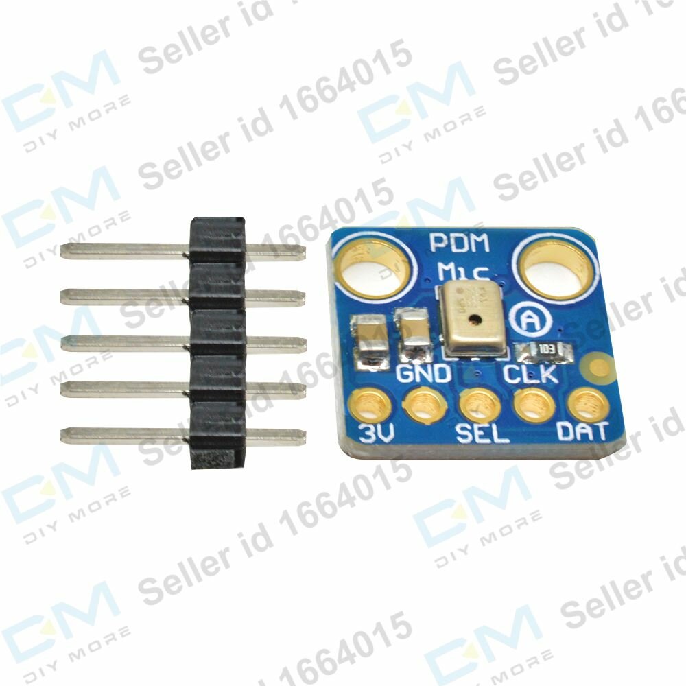 Микрофонный модуль MP34DT01 напряжением 1,8-3,3 В