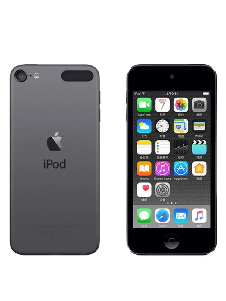 MP3-плеер Apple iPod touch 6-го поколения 128 ГБ черно-серый с камерой