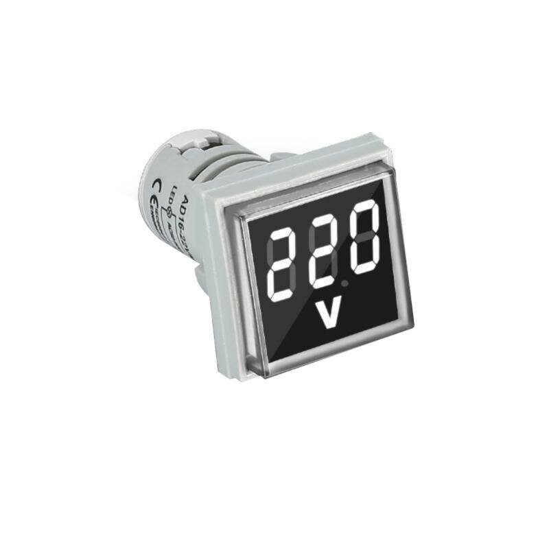 Цифровой вольтметр 50–500 В, Белый