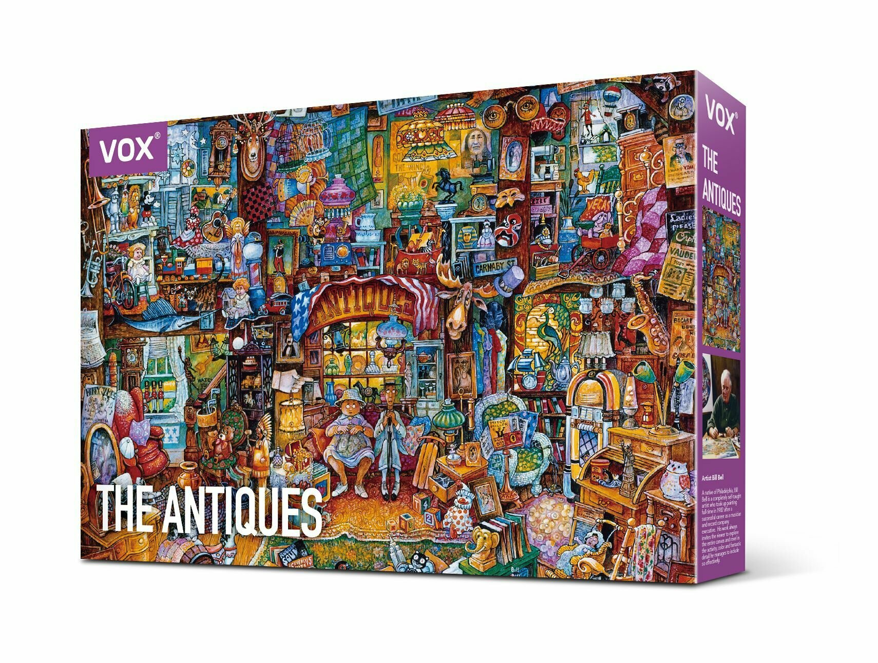 Пазл VOX 1000 деталей для взрослых, игрушка для снятия стресса, BILL BELL Creation