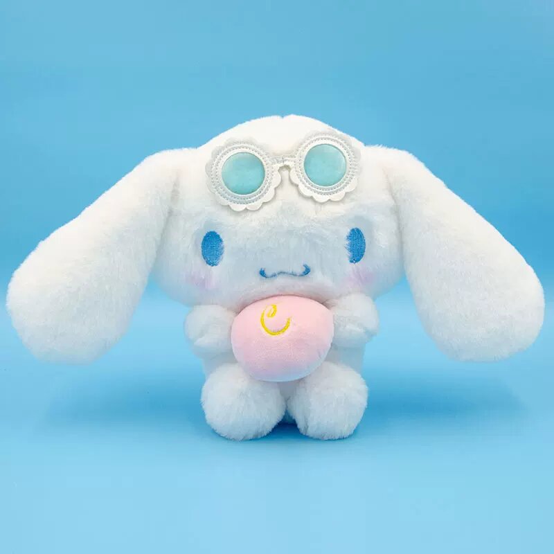 Оригинальная плюшевая игрушка Sanrio Cinnamoroll, белая собака с большими ушами, подушка для сна, большая кукла,