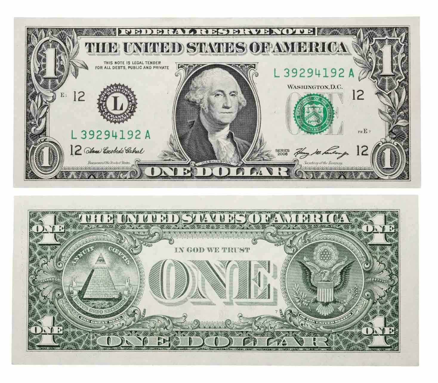 США 1 доллар 2006 год Pick 523а L-Сан Франциско