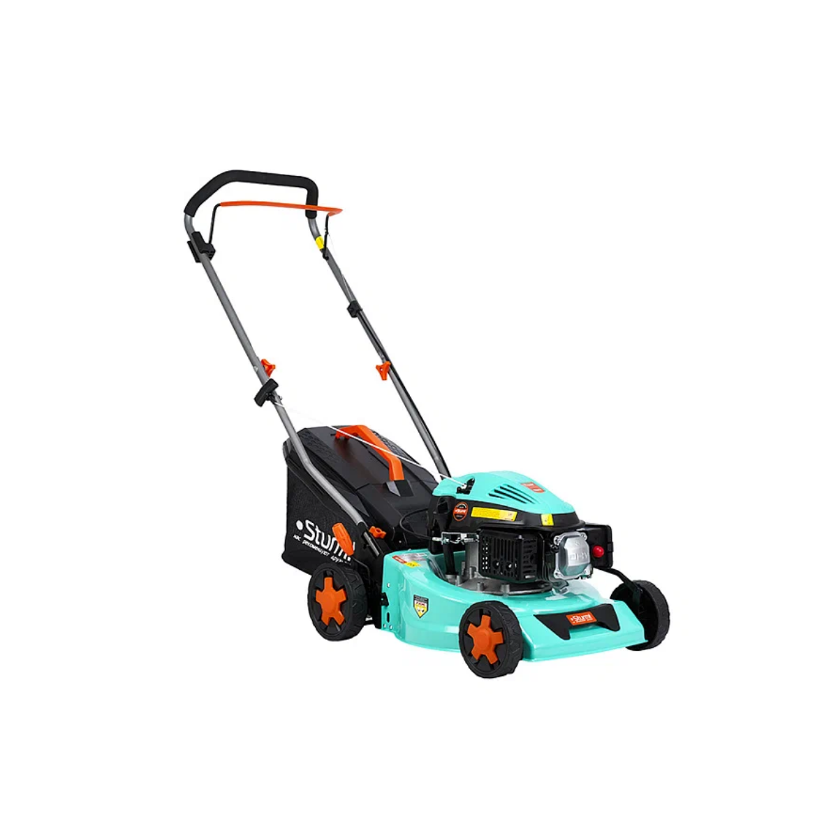 Газонокосилка бензиновая Sturm! PL4210 зеленый/черный, 2200Вт(3 л. с), 2800 об/мин, травасборник 35л