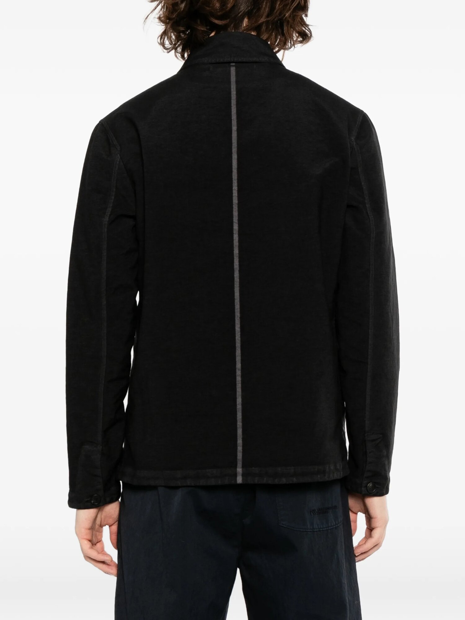 Куртка MASSIMO OSTI STUDIO Buttoned jacket, размер 50, черный — фото 1
