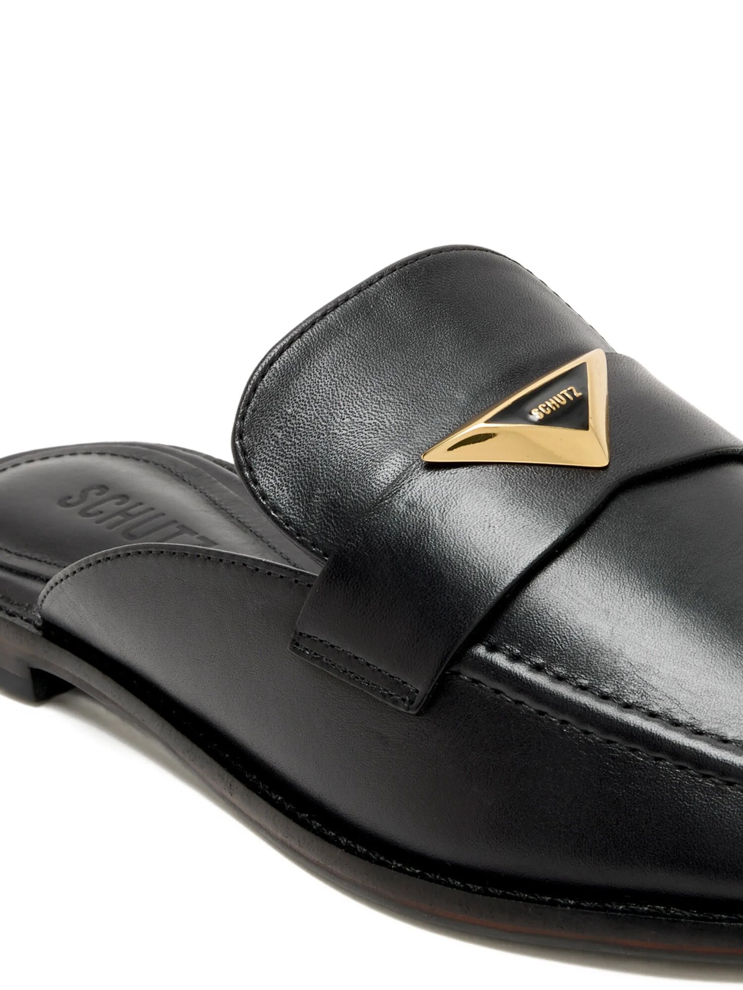 Лоферы Schutz Triangular-plaque loafers, размер 40 — фото 1