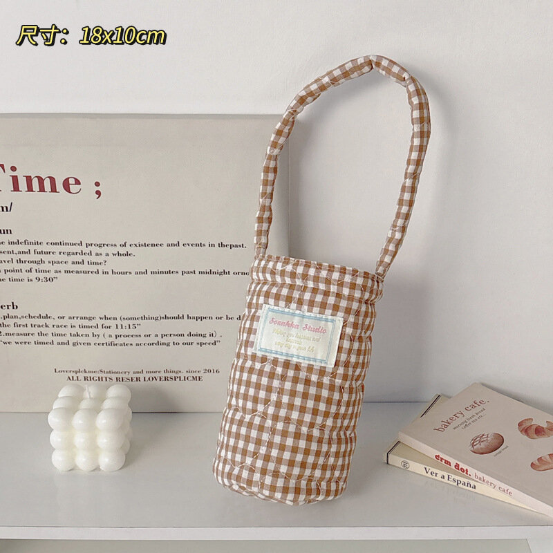 Чехол для стакана, стеклянный стакан, антиожог, антипадение, портативный ручной чехол для стакана, чехол для молочного чая, женский чехол для стакана, термос, защитный чехол для стакана