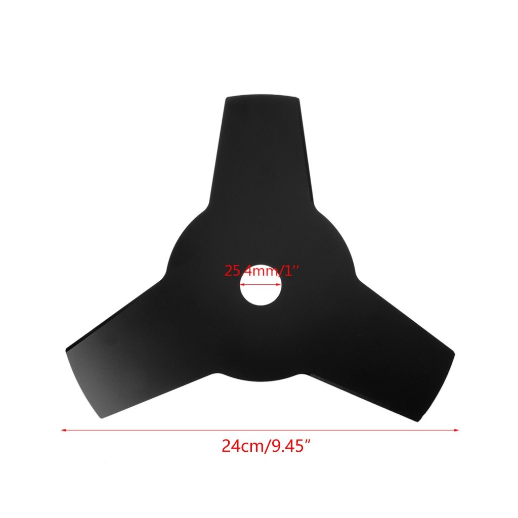 Дисковый нож для кустореза из марганцевой стали, Черный