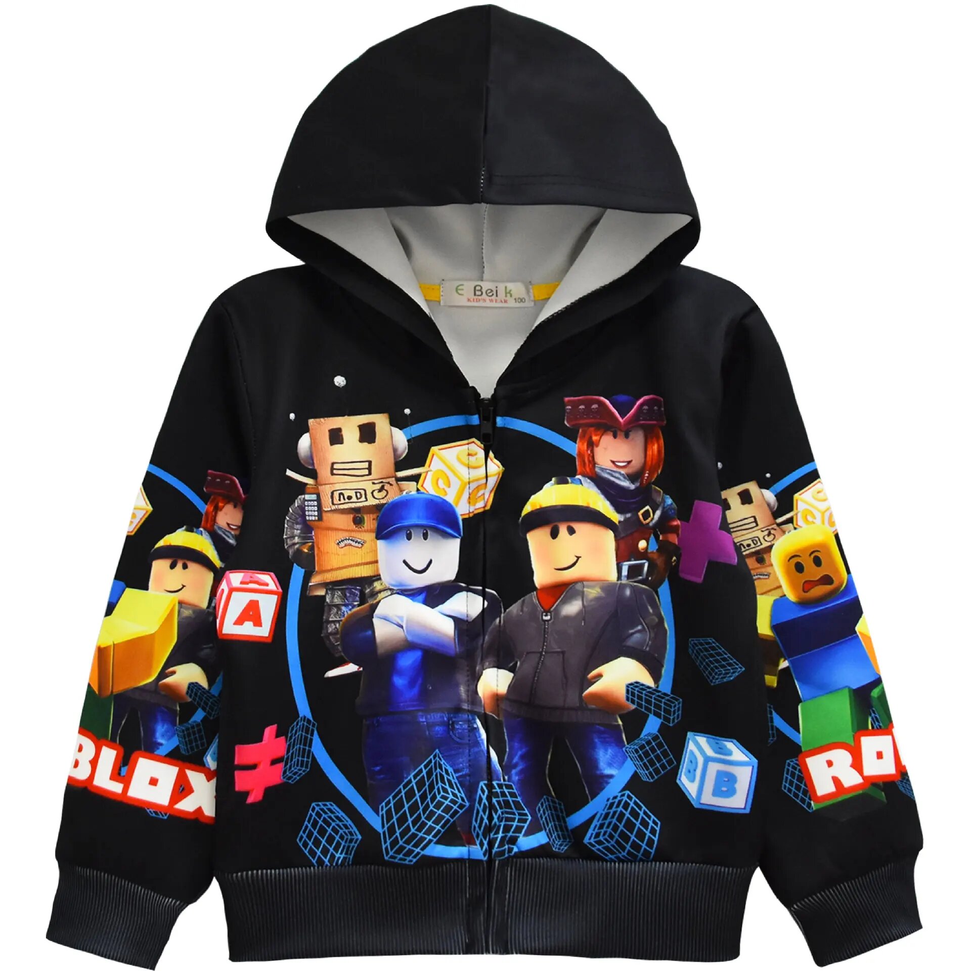 Roblox детская толстовка Black, 130