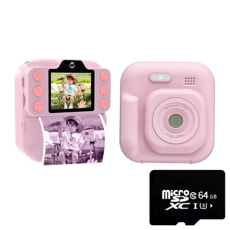 Polaroid печати камеры Мини двойной объектив SLR цифровой камеры Bluetooth фотопринтер