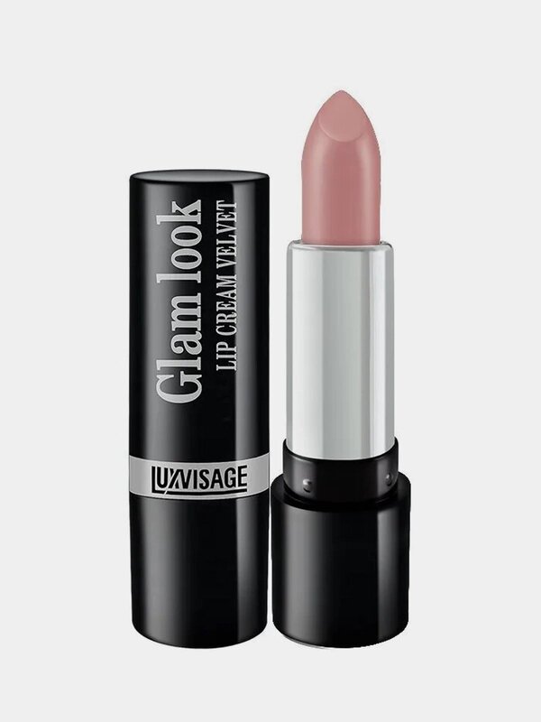 Губная помада LUXVISAGE GLAM LOOK cream velvet, тон 319, Нежное пралине, 4 г
