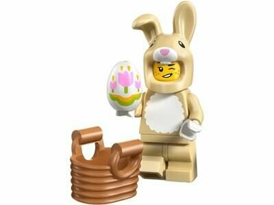 Коллекционная минифигурка LEGO Minifigures 71051-10 Series Animals Bunny Costume Girl