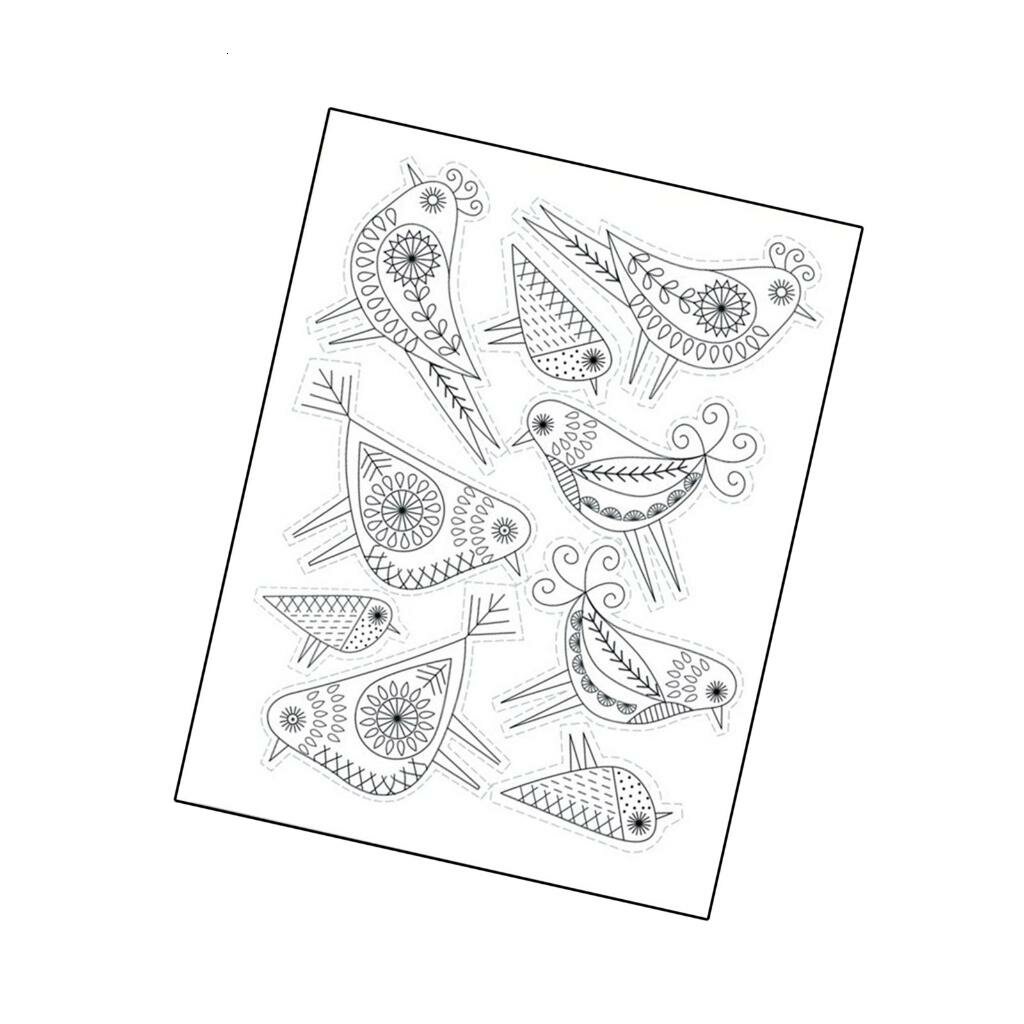 Водорастворимая подложка для вышивки, 5