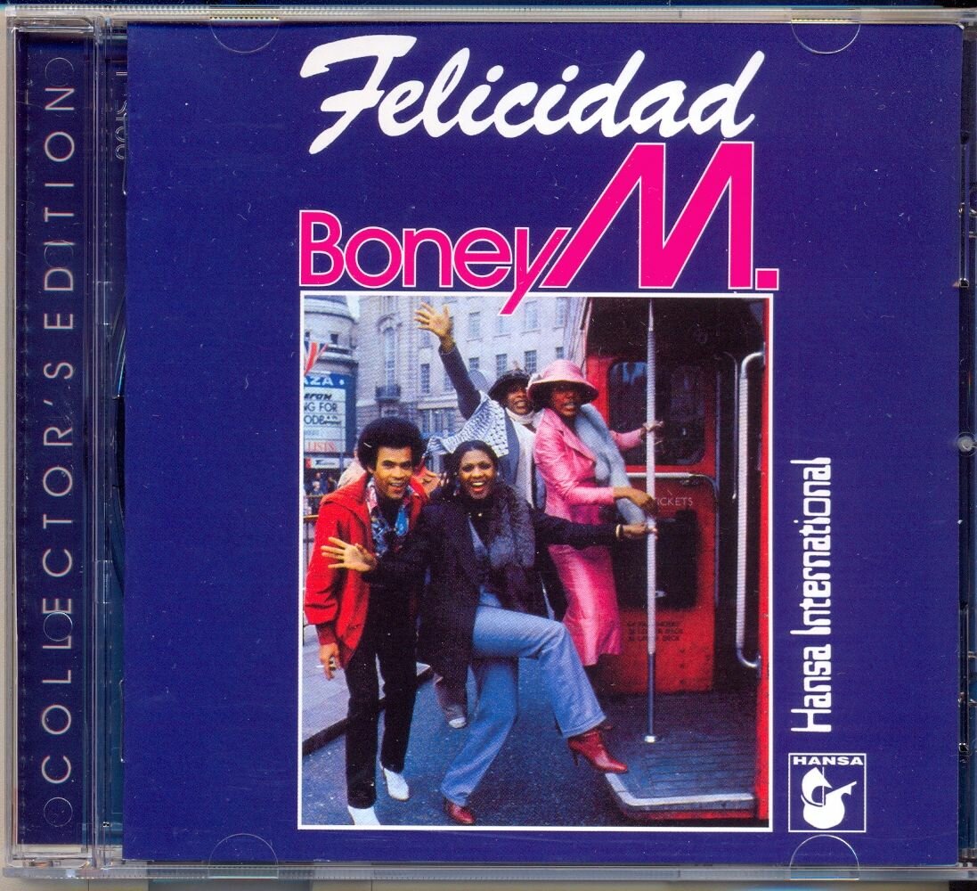 BONEY M - Felicidad 1980 г Компакт диск