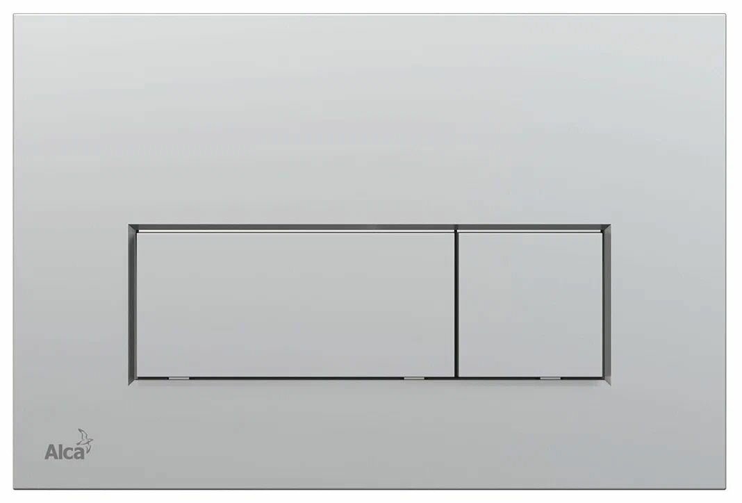 Кнопка для инсталляции Alcadrain M572 хром матовая