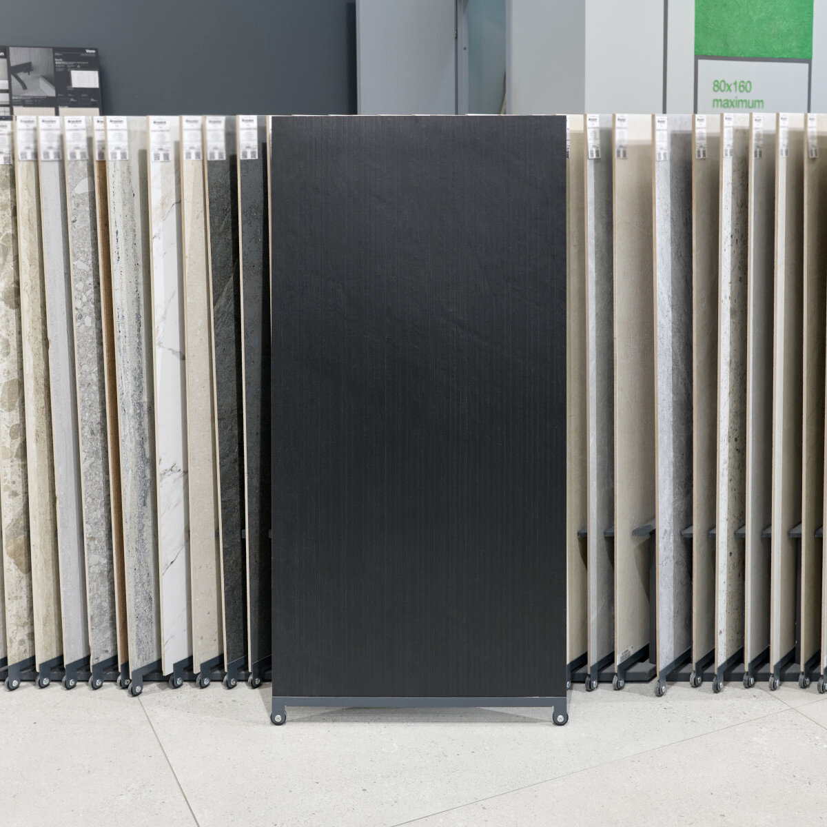 Керамогранит Mozart Jet Black Lenza Matt 60x120 N90025 матовая морозостойкая