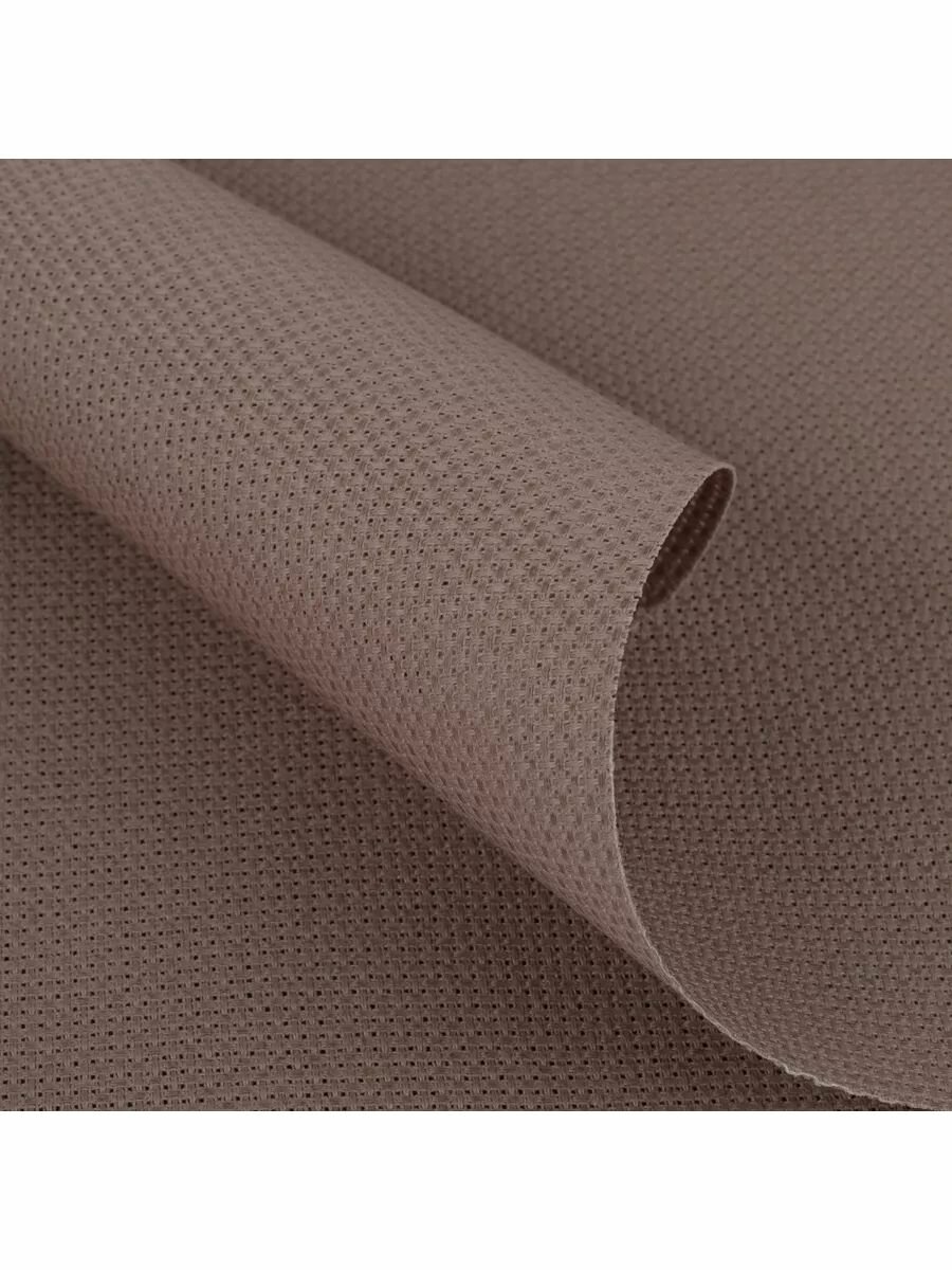 Канва Aida 14 ct. цвет кофейный, размер: 50x50 см.