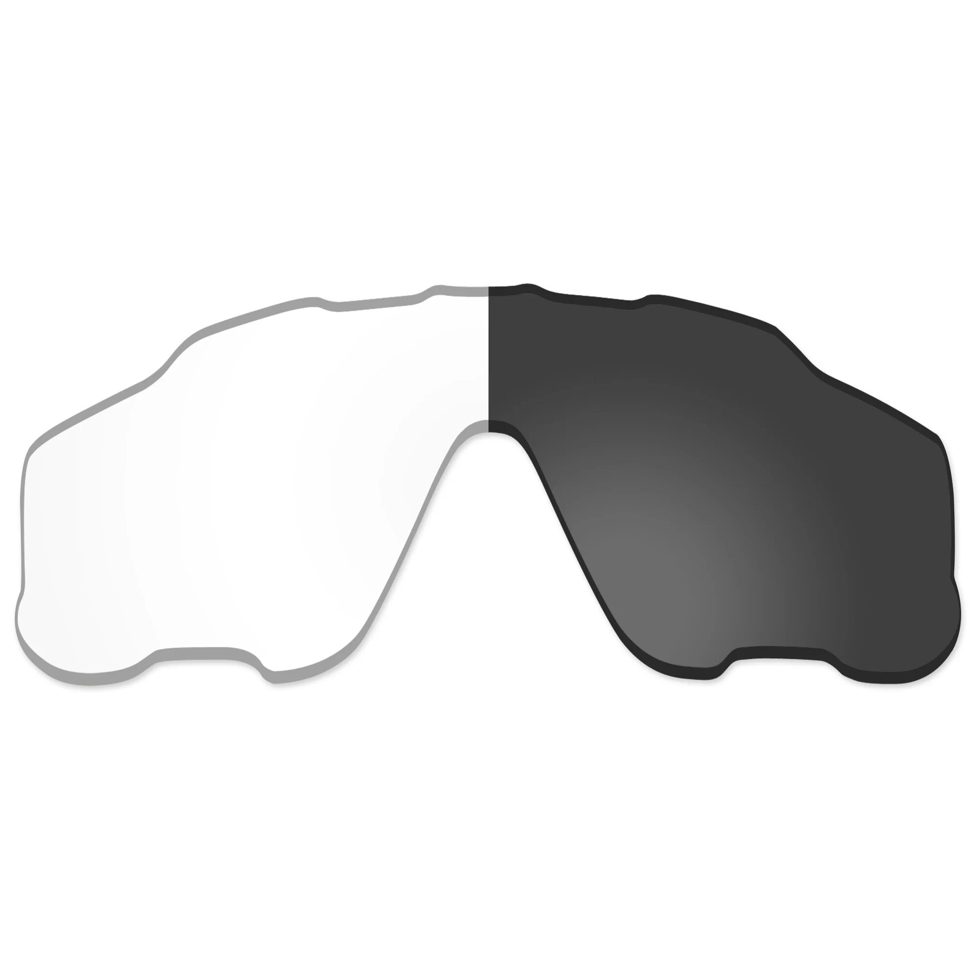 Поляризационные линзы Aaaxopticflow Oakley Jawbreaker OO9290, Clear Photochromic/Черный