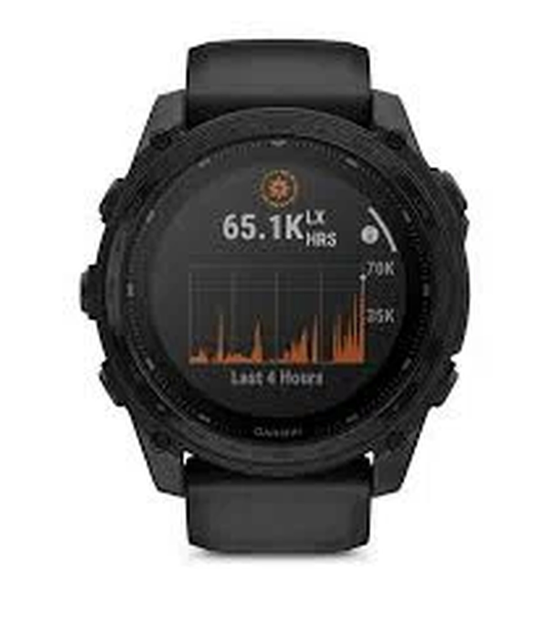 Умные часы GARMIN TACTIX 8 – 51 MM, SOLAR, SAPPHIRE LENS WITH APPLIED BALLISTICS ULTRALIGHT SOLVER, BLACK DLC TITANIUM WITH TACTICAL BLACK NYLON BAND AND A BLACK SILICONE BAND