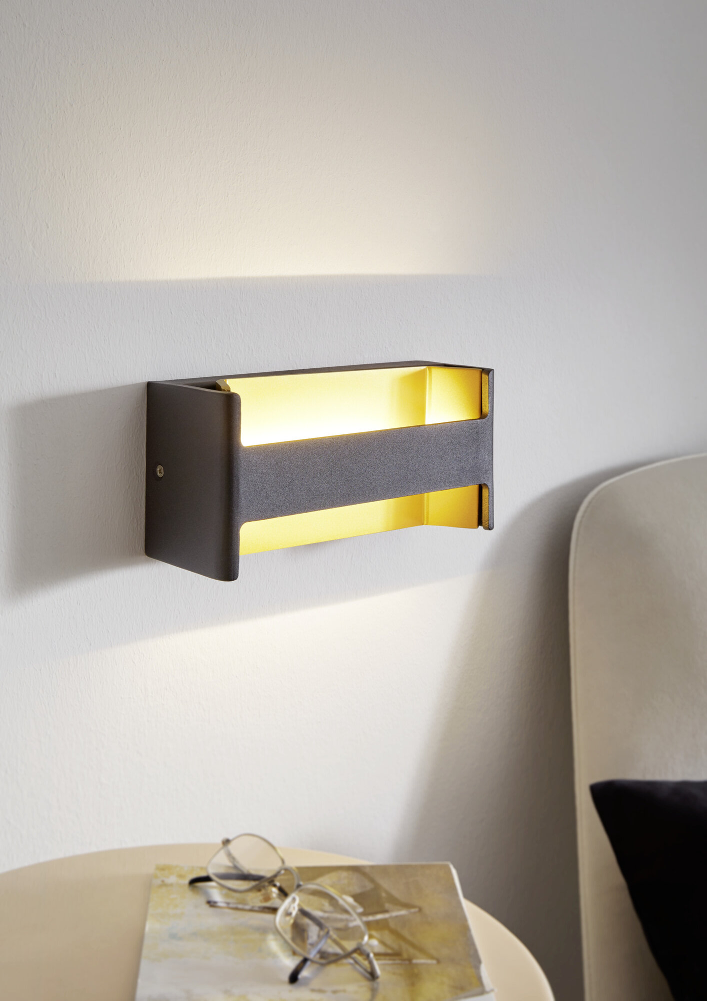 Светильник EGLO Feloniche 98545, настенный, LED, чёрный, 10Вт