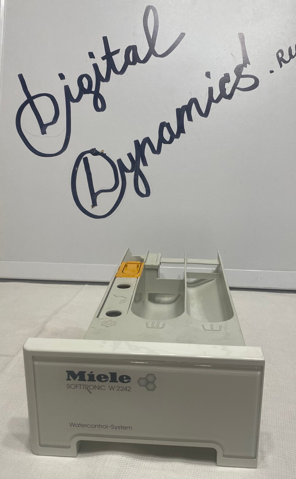Лоток для порошка с панелью/ дозатор для стиральной машины Miele (Миле) в сборе