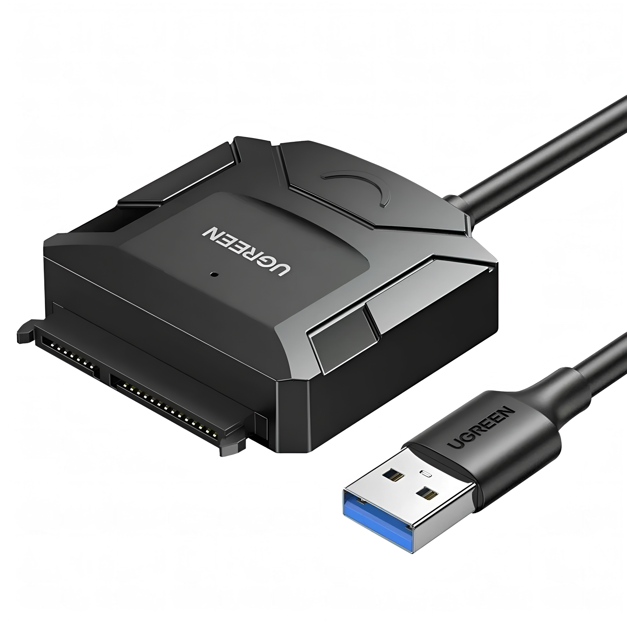 Конвертер Ugreen CR108 черный, для 2.5" и 3.5" дисков, черный