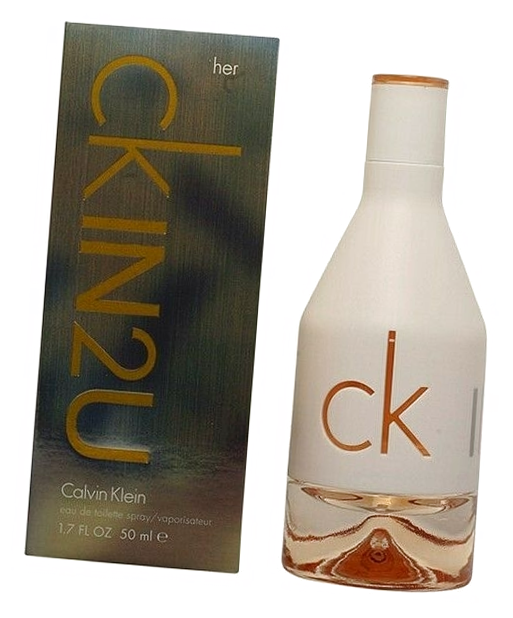 Туалетная вода для женщин Calvin Klein Ck In2u Her 50 мл - Кельвин Кляйн Ин Ту Ю